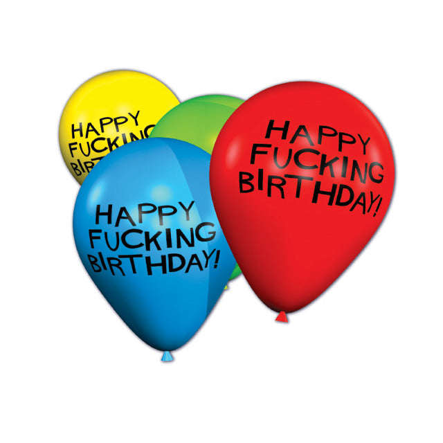 X-Rated Birthday Ballons at Bachelorette.com