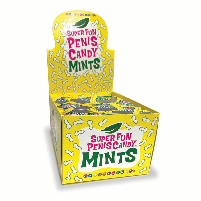 A 100 Pack Case of Penis Candy Mints at Bachelorette.com