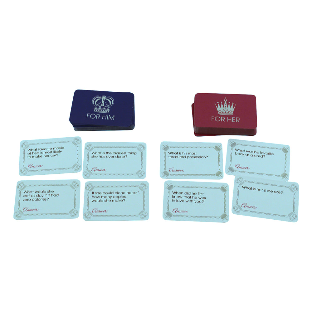 Mr. and Mrs. Trivia Game