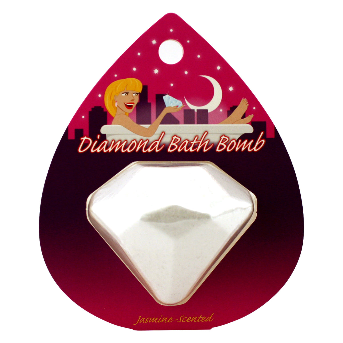 Diamond Bath Bomb - Bachelorette Party Gifts - Jasmine Scent 3.5 Oz